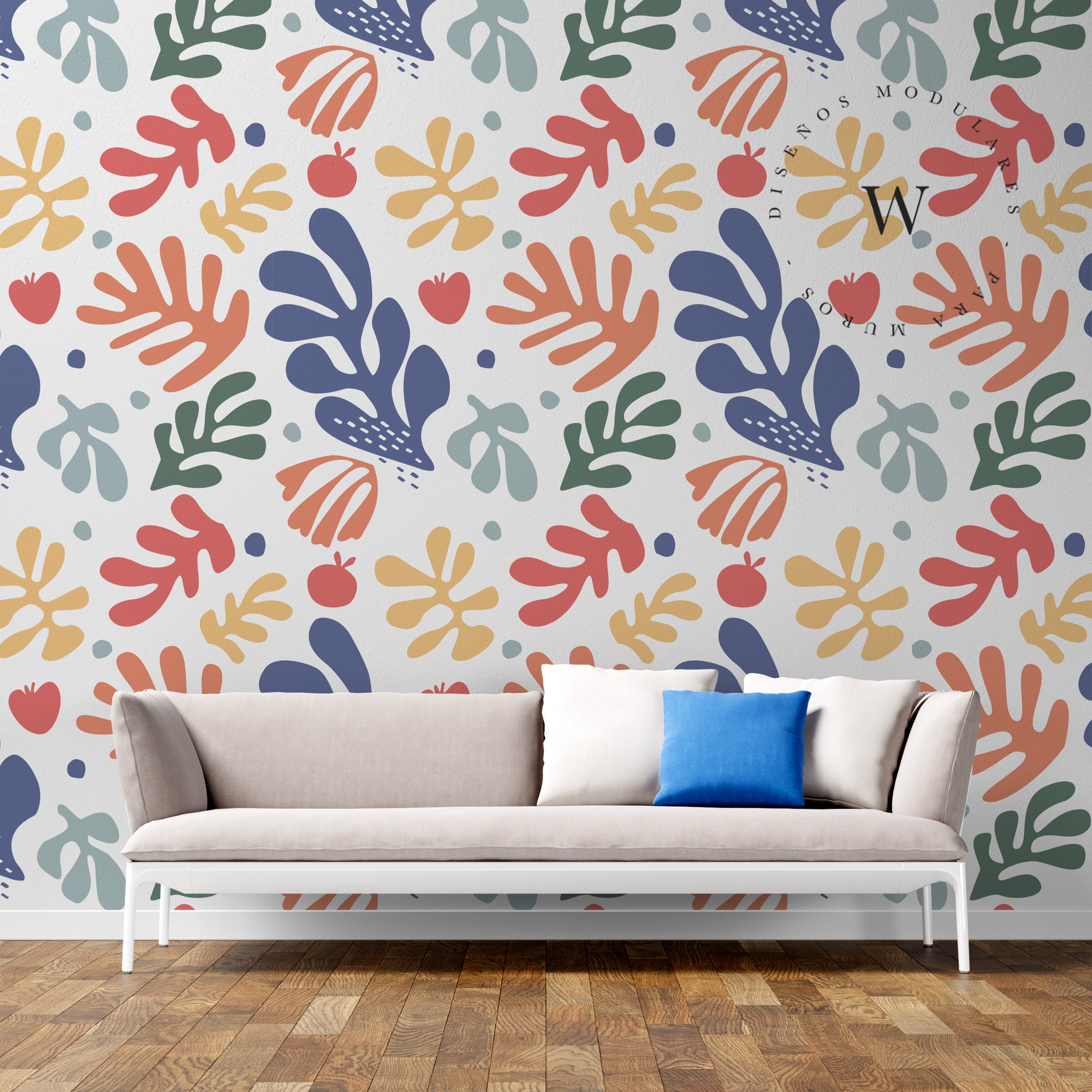 Color Matisse - m2 // Papel Vinilico Autoadhesivo - The Wall Chile