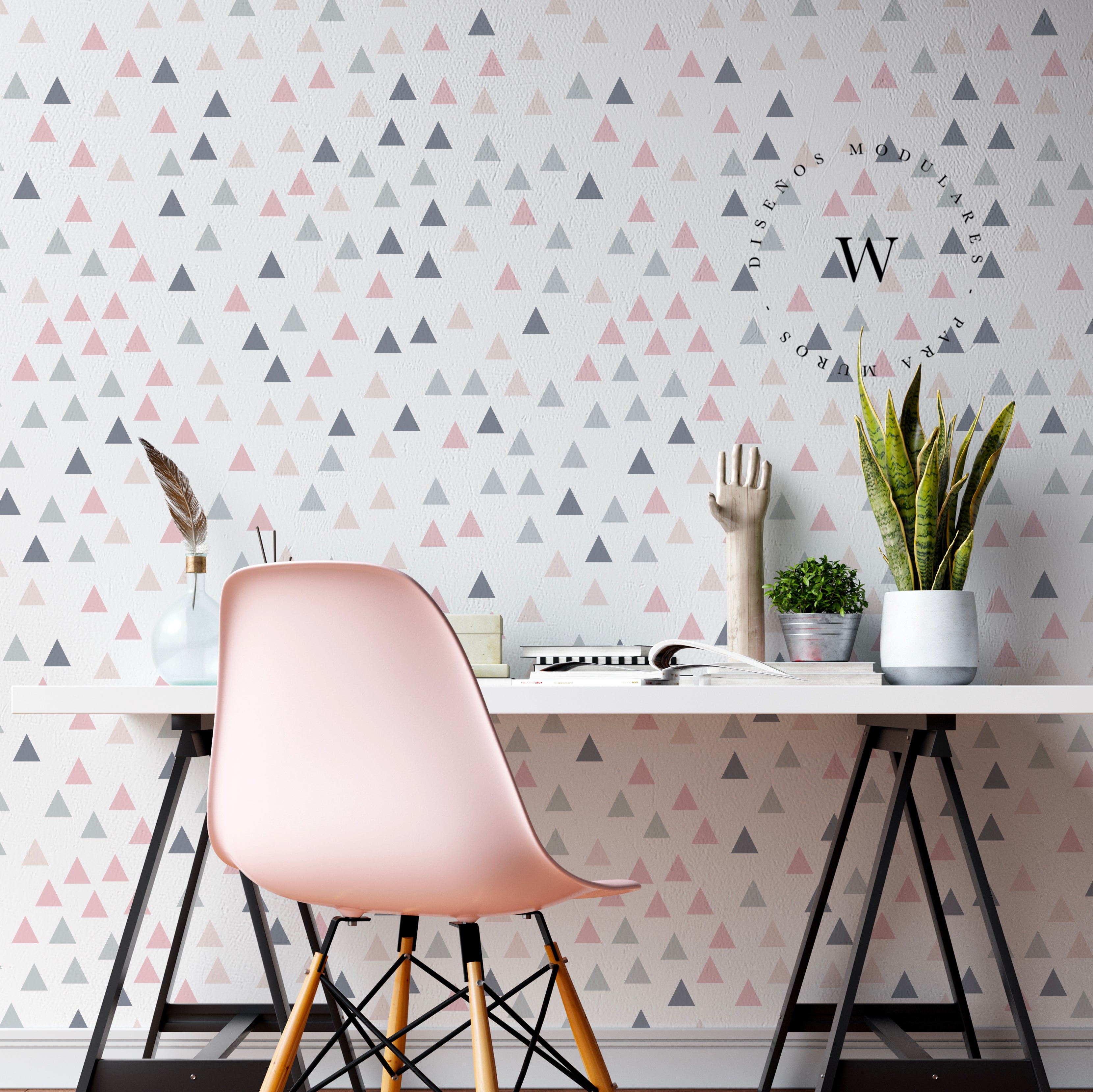 Little Triangle - m2 // Papel Vinilico Autoadhesivo - The Wall Chile